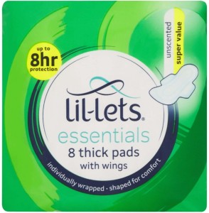 Lil-Lets Essentials Pads Unscented Regularsize Sanitary Pad | Makro