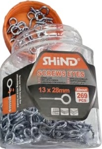 Shind Steel Oval Eye Screw | Makro