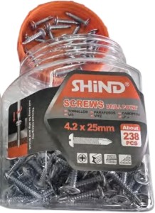 SHIND Carbon Steel Button Head Self-drilling Screw | Makro