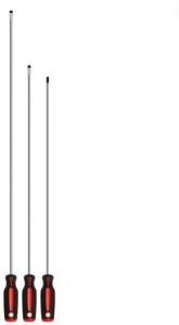 autogear Extra Long Screwdriver Set - 3 Piece Combination | Makro