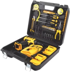 lilhe 21V Lithium Battery Handheld Cordless Screwdriver Drill ...