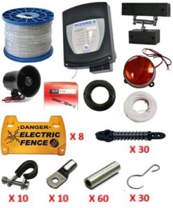 Nemtek Electric Fence Starter Kit Wall Mount Sliding Gates | Makro