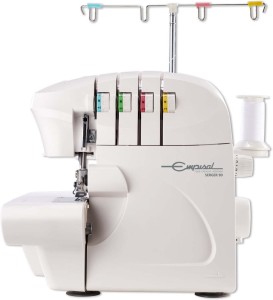 Empisal Serger 9D White Manual Sewing Machine | Makro