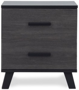 MB MBP-8-460 Pedestal Engineered Wood Bedside Table | Makro