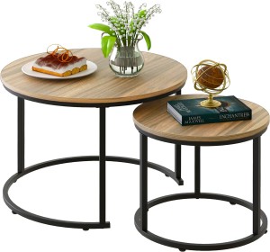 Golden Star Africa Nesting Coffee Table 2 Set Metal Side Table | Makro