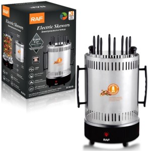 raf 8Pcs Electric Skewers 1200W Slow Cooker | Makro
