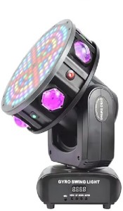 Ashcomonline Led Large Pendulum Rotating Head DJ RGB Stage Light | Makro
