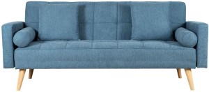 George & Mason Louise Sleeper Couch – Denim Blue Elegance by Day, Cozy ...