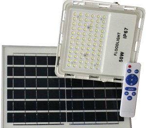 Ausma Solar flood light+panel 50w Solar Light Set | Makro