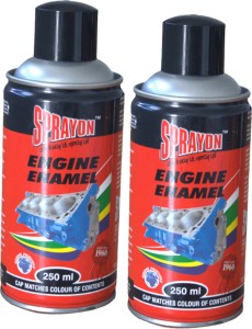 Sprayon Engine Enamel Black Gloss Flammable Spray Paints | Makro