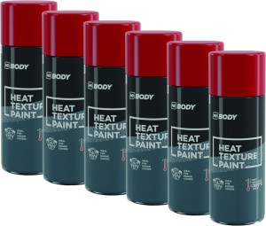HB Body Super Heat Paint Ferrari Red (300ºC) Textured Flammable Spray ...