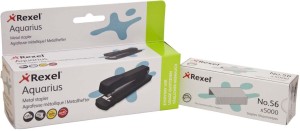 Rexel Aquarius Stapler and No. 56 Staples Cordless Stapler | Makro