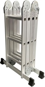 WOODLY ALUMINIUM FOLDABLE LADDER 4 x 3 / 1.1mm Aluminium Ladder | Makro