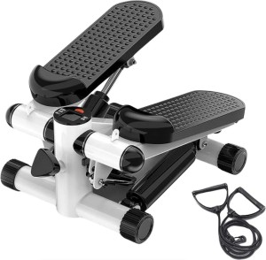 HOME GYM Rockman ProStep Fitness Machine with Resistance Bands Stepper ...