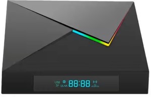 MK V04 Android 15.0 4K TV Box With Dual-Band WiFi 802.11, Ultra HD ...