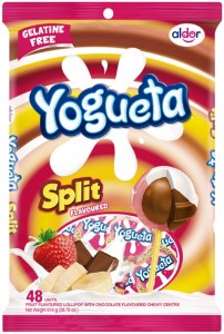 Yogueta Split Fruit Flavoured Lollipop | Makro