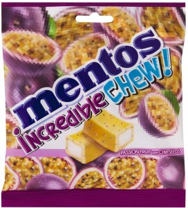 Mentos Incredible Chew Passion Fruit Sweets | Makro