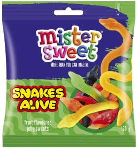 Mister Sweet Snakes Alive Fruit Jelly Sweets | Makro