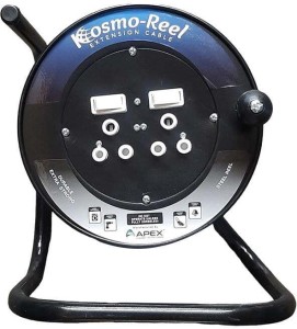 KOSMO-REEL Extension Cord With A Two-Way Multi-Plug Extension Lead 2 ...