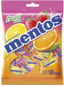 Mentos Chewy Fruit Sweets - 50 Pieces Pouch | Makro