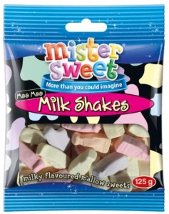 Mister Sweet Moo Moo Milkshakes Flavoured Sweets Pouch | Makro