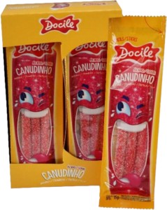 Docile Docile Canudinho Sour Strawberry 15g Pack of 12 Box | Makro