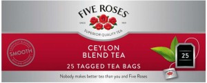 Five Roses Smooth Ceylon Blend Black Tea Box | Makro
