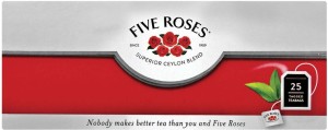 Five Roses Smooth Ceylon Blend Black Tea Box | Makro