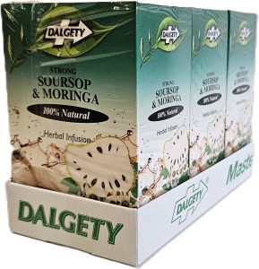 Dalgety Teas Pure Soursop & Moringa 3 pack Herbal Infusion Tea Pack | Makro