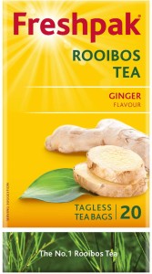Freshpak Rooibos Ginger Flavoured Tea Box | Makro