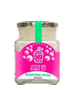 Little Bs Bubble Tea Bursting Boba Litchi Infusion Tea Glass Bottle | Makro