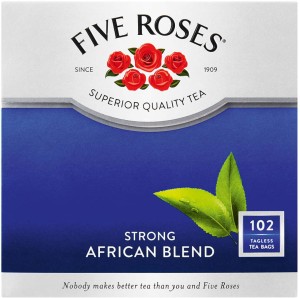 Five Roses Strong African Blend Black Tea Box | Makro