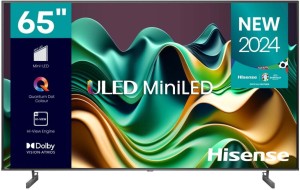 Hisense 165 cm (65 inch) Mini Led Ultra HD (4K) VIDAA TV 2024 Edition ...