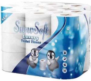 Snow Soft 2 Ply Toilet Paper Roll | Makro