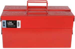 TOOL BOX 3 Tray Steel Tool Box | Makro