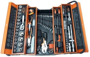 lilhe 85 Piece Tool Box Set With Metal Box Tool Box | Makro
