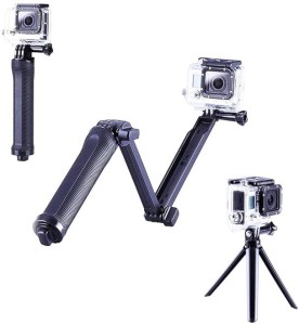 PressPlay Tech GoPro 3 Way Grip Arm Tripod | Makro