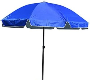 Generic 2.4m Height Adjustable Outdoor Umbrella for Patio, Beach, and ...