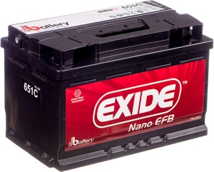 EXIDE EX651C 66 Ah Battery for Car | Makro