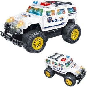 Generic Electric Hummer Police Toy Car | Makro