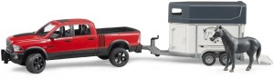 Bruder RAM 2500 Power Wagon With 1 Horse & Trailer | Makro