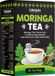 ORIGIN ORGANICS Tea Bags Plain Moringa 20's Tea Box | Makro