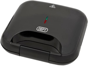 Defy Defy_ Sandwich Maker 2 Slice Black 750W Waffle Maker | Makro