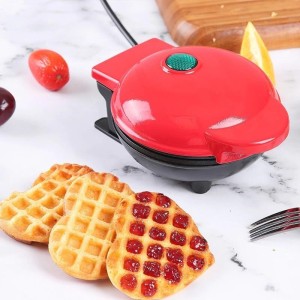 Just Simplified 4 Inch Non-Stick Heart Shaped Waffle Maker | Makro