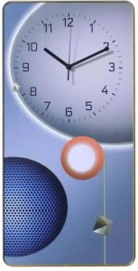 HomewareOnline Analog 60 cm X 30 cm Wall Clock | Makro