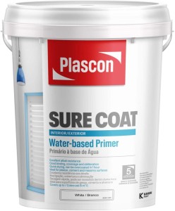 Plascon Sure Coat Water-Based Plaster Primer White Distemper Wall Paint ...