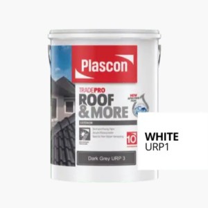 Plascon TradePro Roof & More white Emulsion Wall Paint | Makro