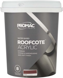 Promac Promac 20L Easy Coat Roof Fire Red Fire Red Distemper Wall Paint ...