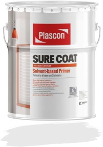 Plascon Sure Coat Solvent-Based Plaster Primer White Emulsion Wall ...
