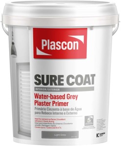 Plascon Surecoat Plaster Primer Grey Emulsion Wall Paint | Makro